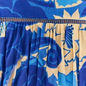FARM Rio | Tops | Nwt Farm Rio Tropical Groove Blue Blouse | Poshmark